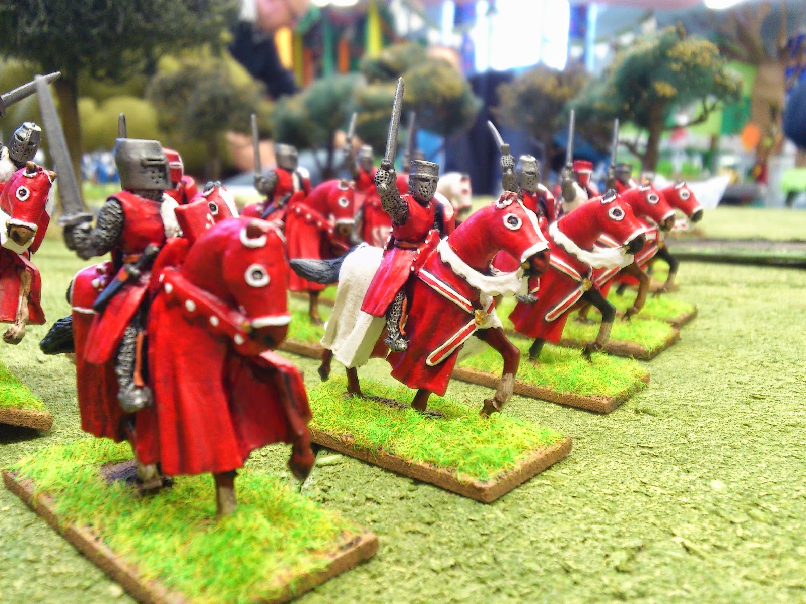 Blood, Fire and Death: Lion Rampant Baron's War Scenario - Skirmish at ...